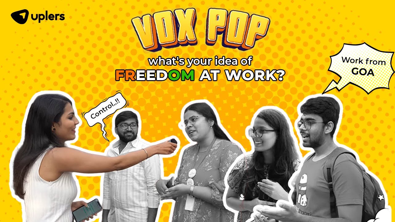 Vox Pop: What work freedom would you love to have in your professional ...
