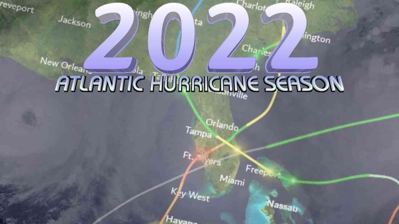2022 Atlantic Hurricane Season Animation - YouTube