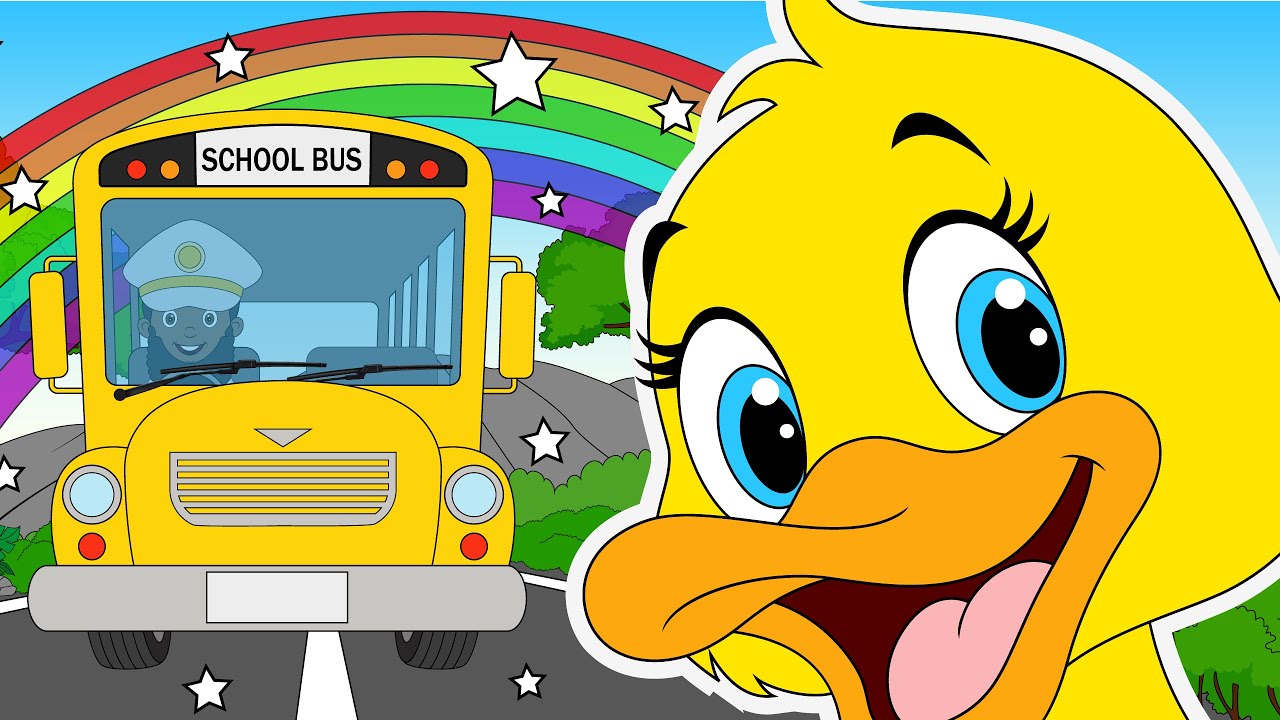 Five Little Ducks + Wheels On The Bus - Nursery Rhymes & Kids Songs ...