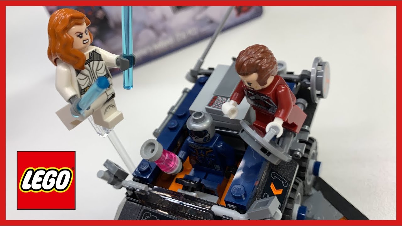 LEGO BLACK WIDOW 77905 TASKMASTER'S AMBUSH - Limited Edition Set - YouTube