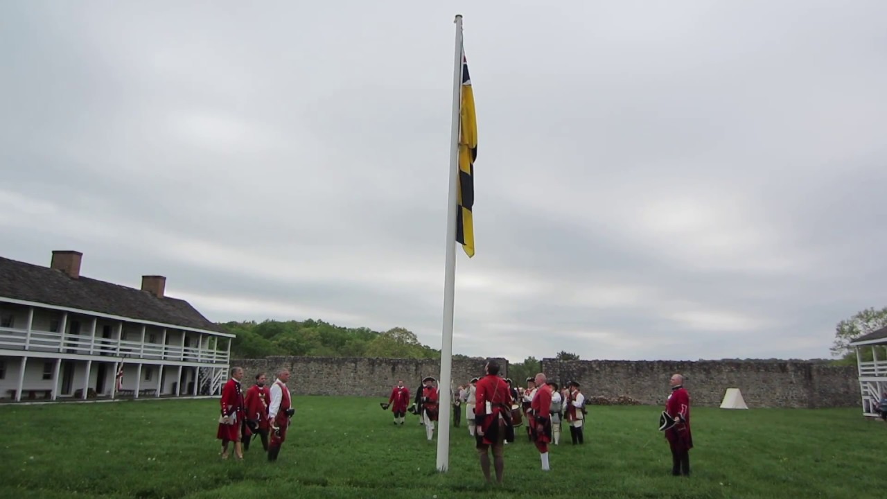Fort Frederick Market Fair Part 3 Military Reenactors - YouTube