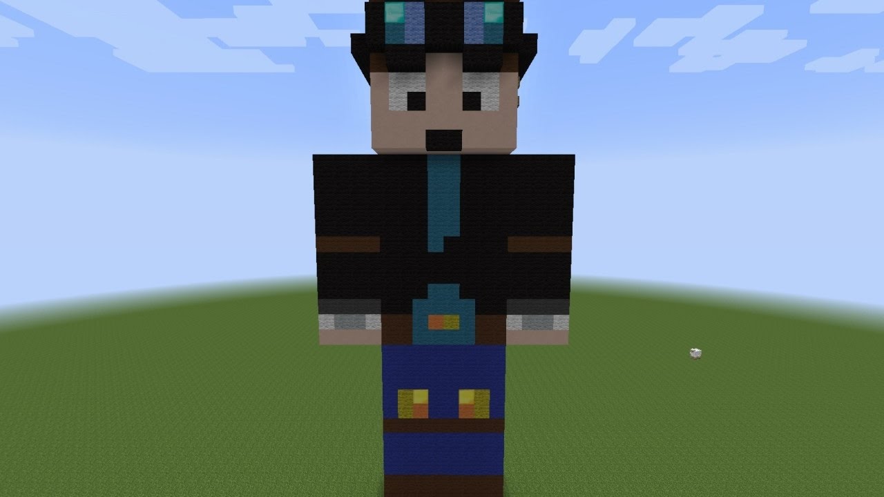 Minecraft day #4 building DANTDM!! - YouTube