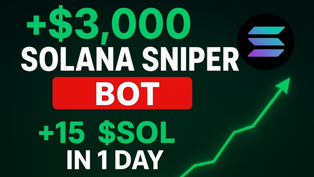💸 Made $3,000 in 1 Day with SolSniper | Solana Sniper Bot Tutorial & Review 🚀 - YouTube