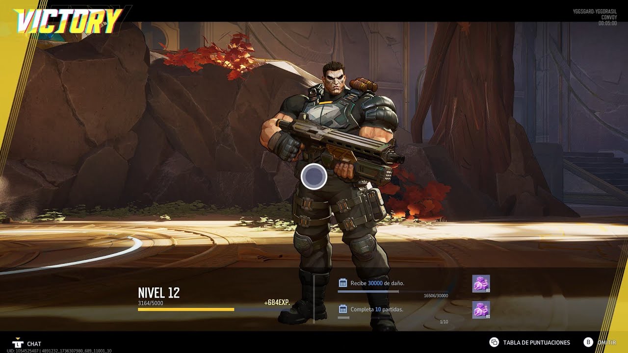 Marvel Rivals, Convoy, Protege Dispositivo Yggdrasill, The Punisher ...