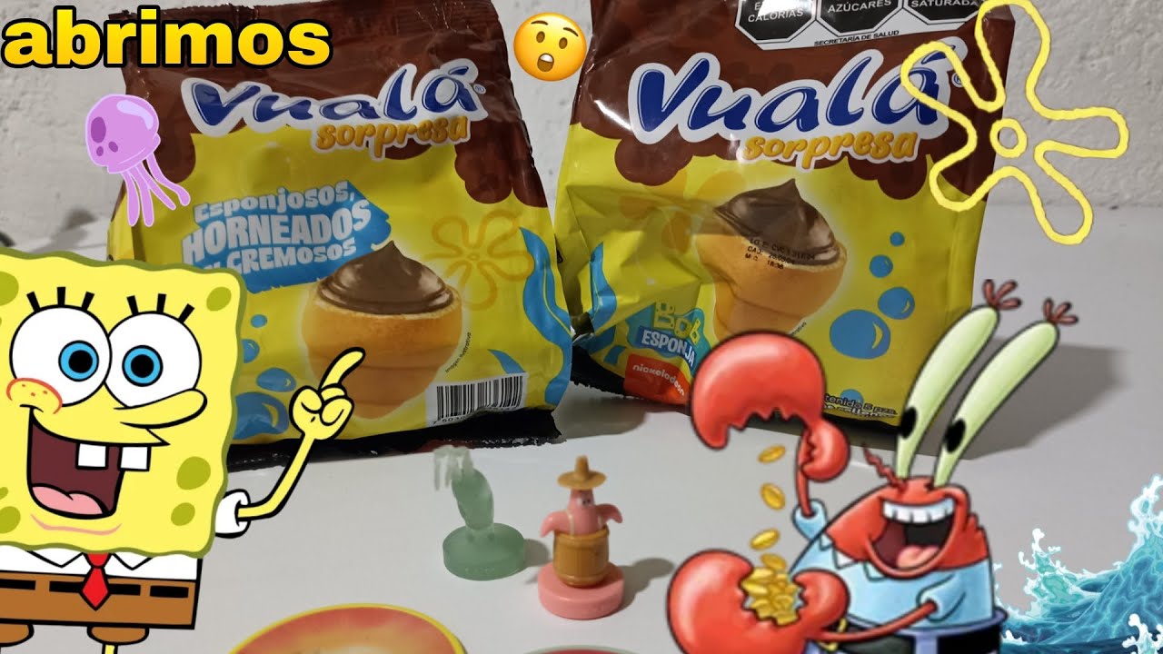 VUALA SORPRESA DE BOB ESPONJA 🧽 - YouTube