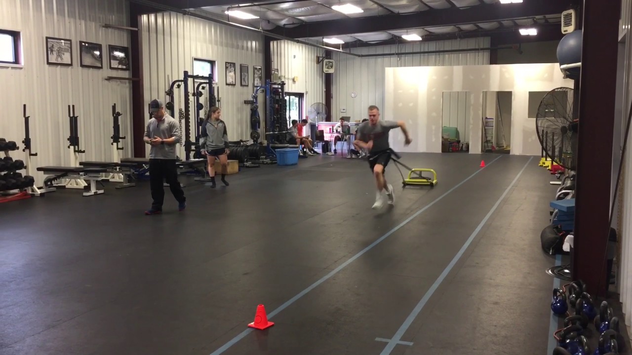 Next Level Sled Resisted Sprint - YouTube