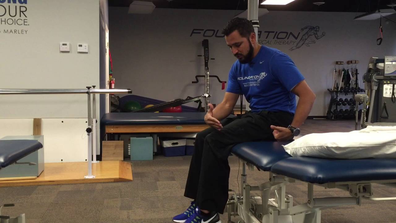 Sciatic Nerve Flexibility - Slump Stretch - YouTube