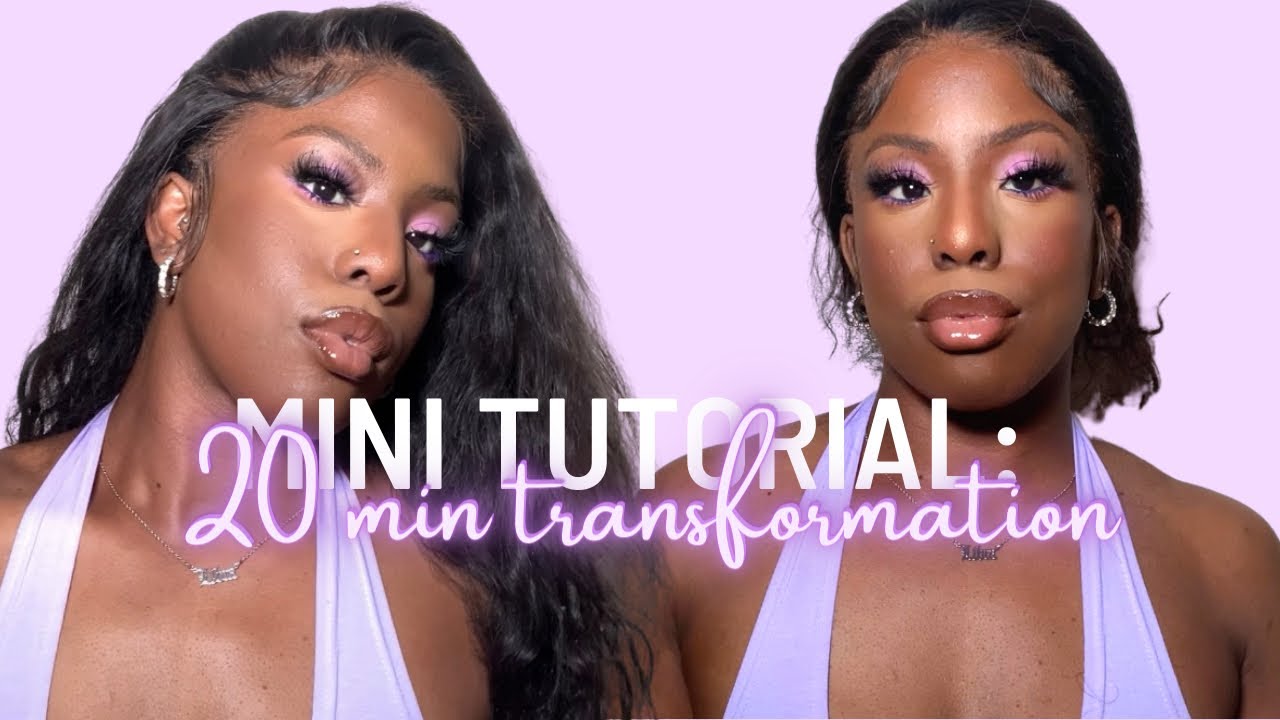 MINI TUTORIAL: 20 Minute Makeup Transformation - YouTube