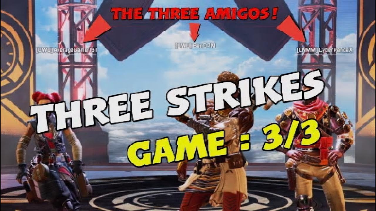 Three Strikes - Game 3/3 : The Three Amigos - YouTube