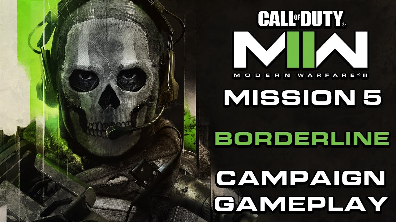 Modern Warfare 2 - Mission 5 - BORDERLINE - [4K] - YouTube