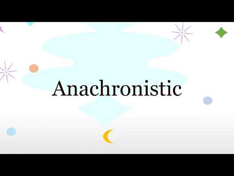 Anachronistic ( meaning + pronunciation + images ) - YouTube