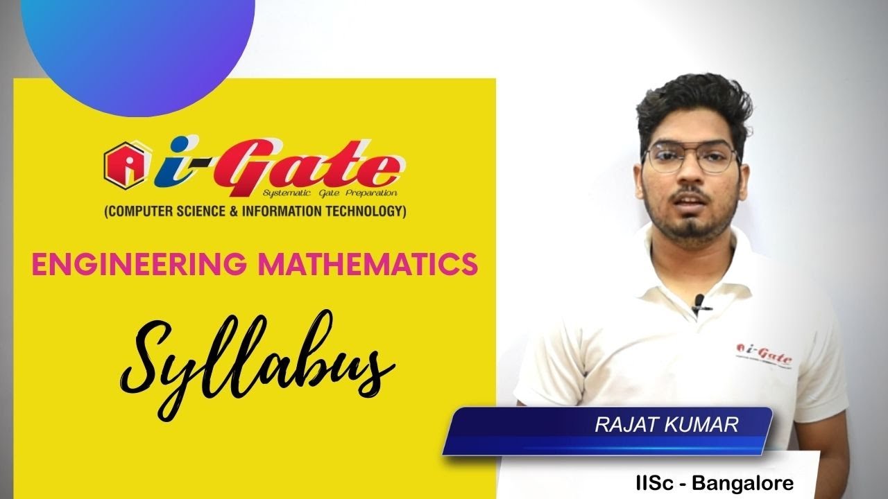 Full Free Gate Maths | Syllabus of Engineering Mathematics | All ...
