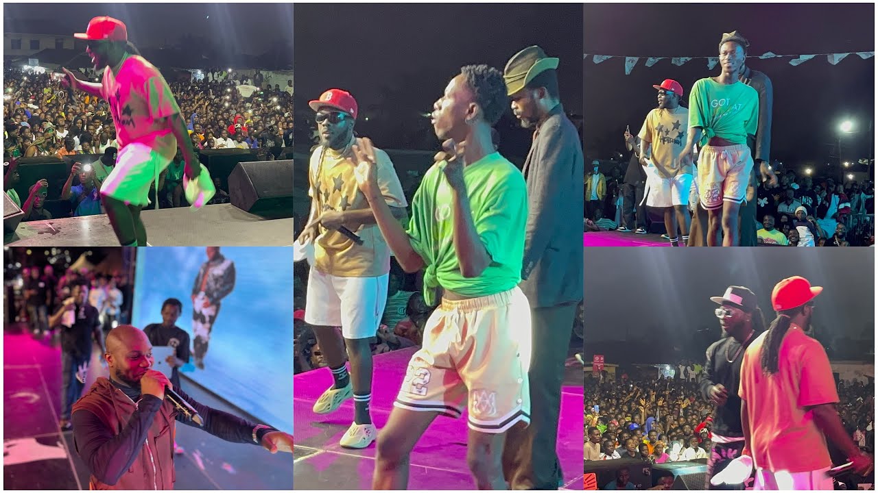 Sweet Pola on stage for first time😳 Dope Nation did wonders with K ...