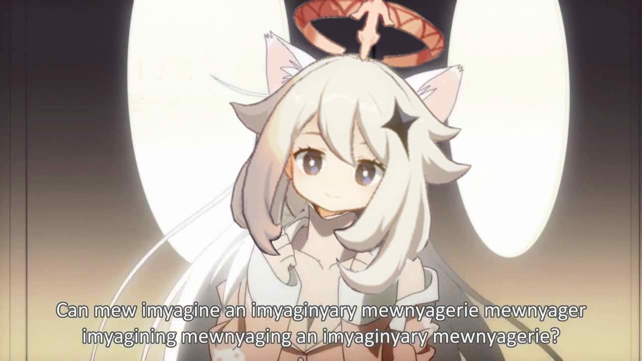 Paimon Rapping About Aranara (JP Dub, ID Sub) - Genshin Impact - YouTube