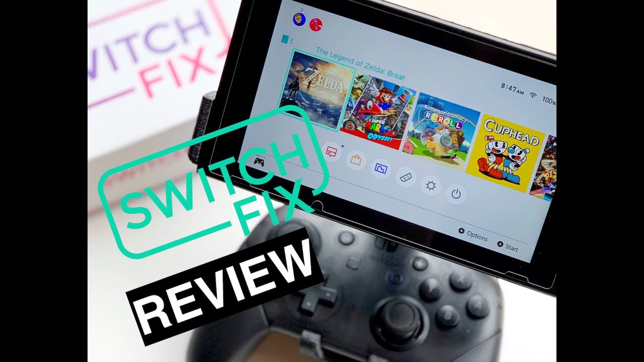SwitchFix for Nintendo Switch REVIEW - YouTube