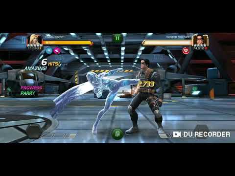 Mcoc Emma Frost 5* Rank 4 SP2 INSANE DAMAGE!