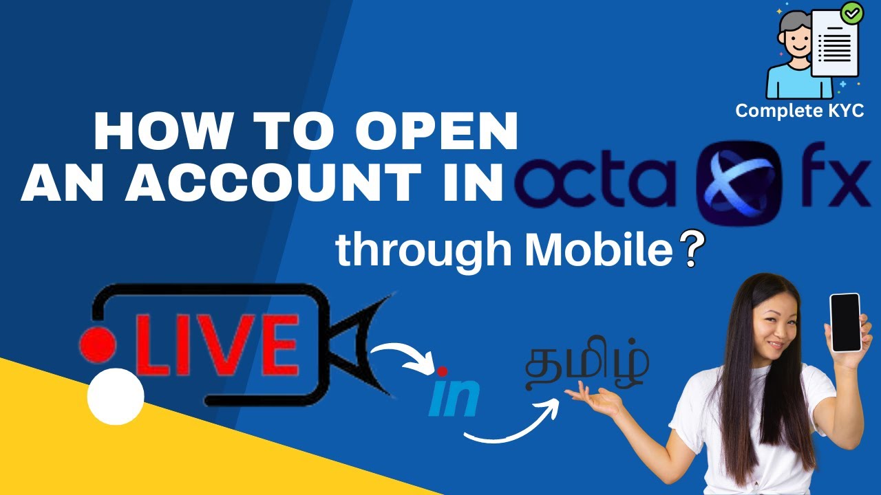 How to Open an account in Octafx ? (Live Account Opening) - YouTube
