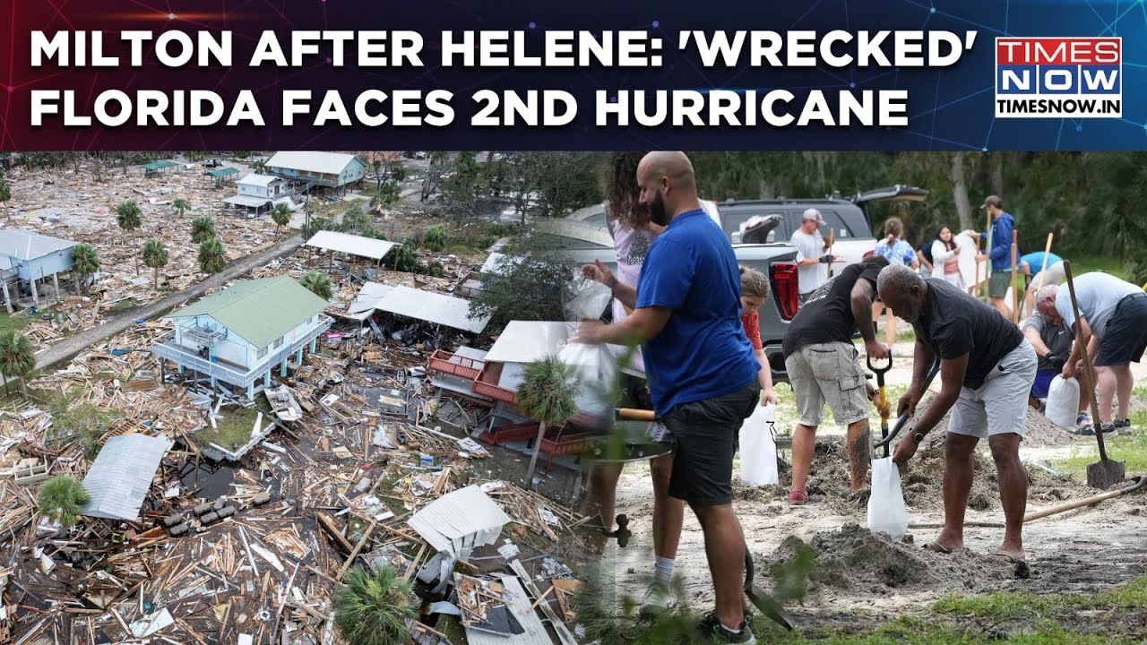 Hurricane Milton After Helene: Reeling Florida Braces For 2nd Deadly ...