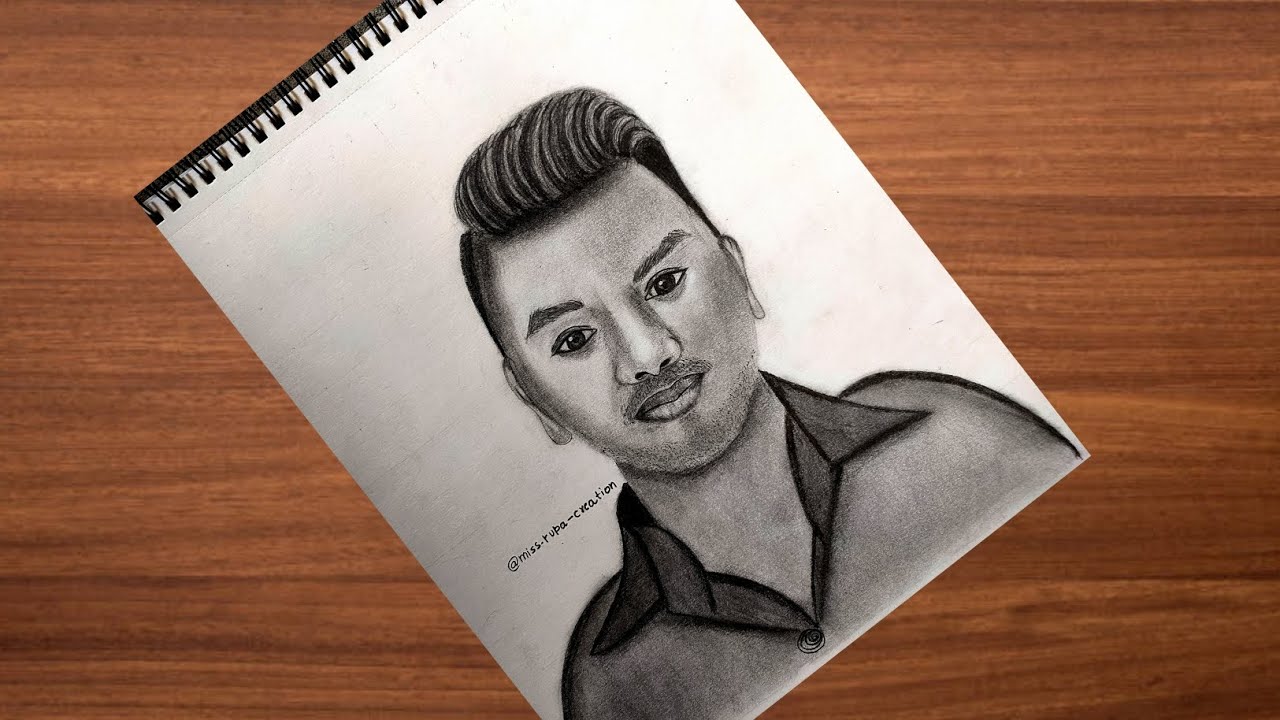 How to draw a boy step by step || Boy Drawing Easy | Draw with @miss ...