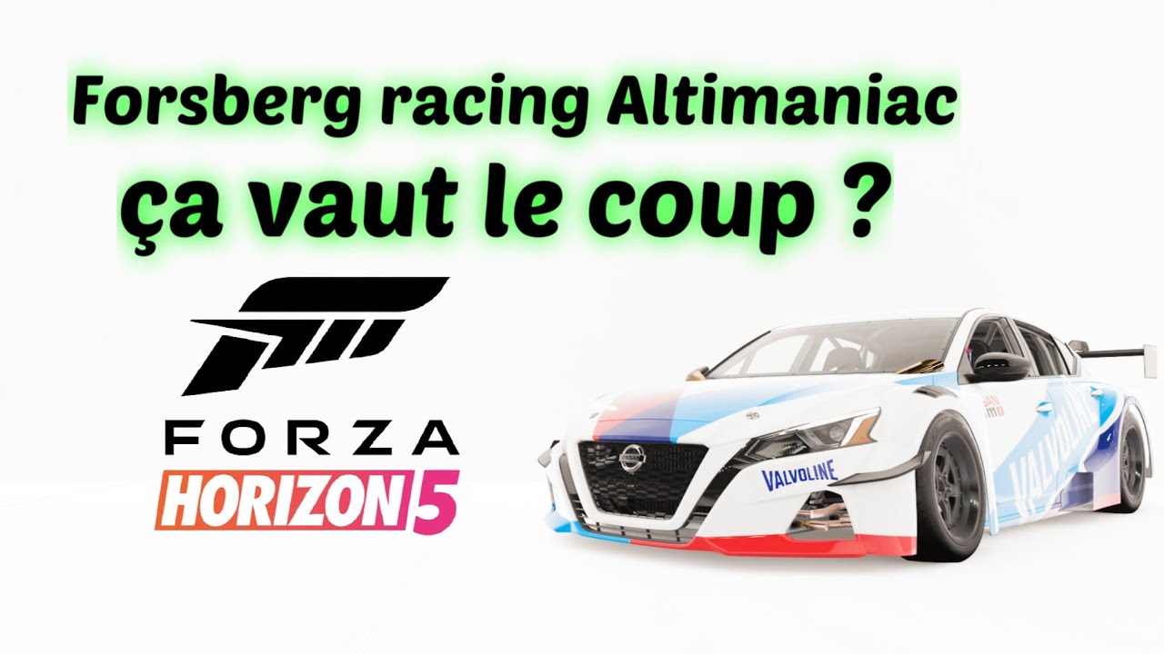 Forsberg Racing Altimaniac // FORZA HORIZON 5 // TEST-AMELIORATION ...