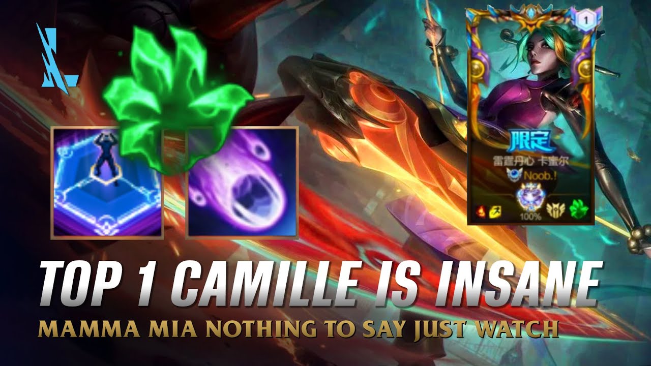 Wild Rift CAMILLE - TOP 1 Fiend Queller Camille S14 Ranked Gameplay ...