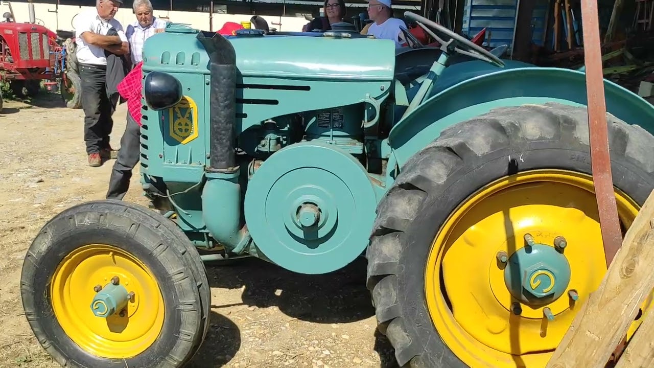 Tracteur italien GUALDI - YouTube