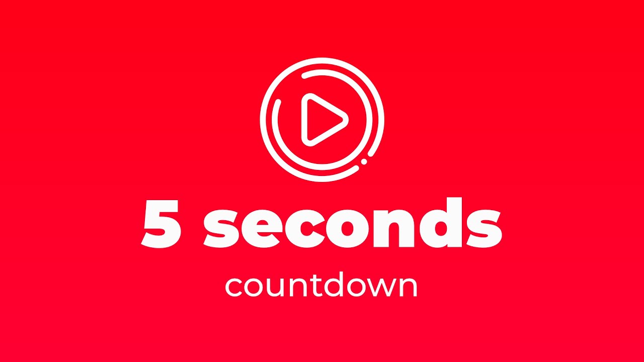 The Most Legendary 5 Seconds Countdown Ever - YouTube