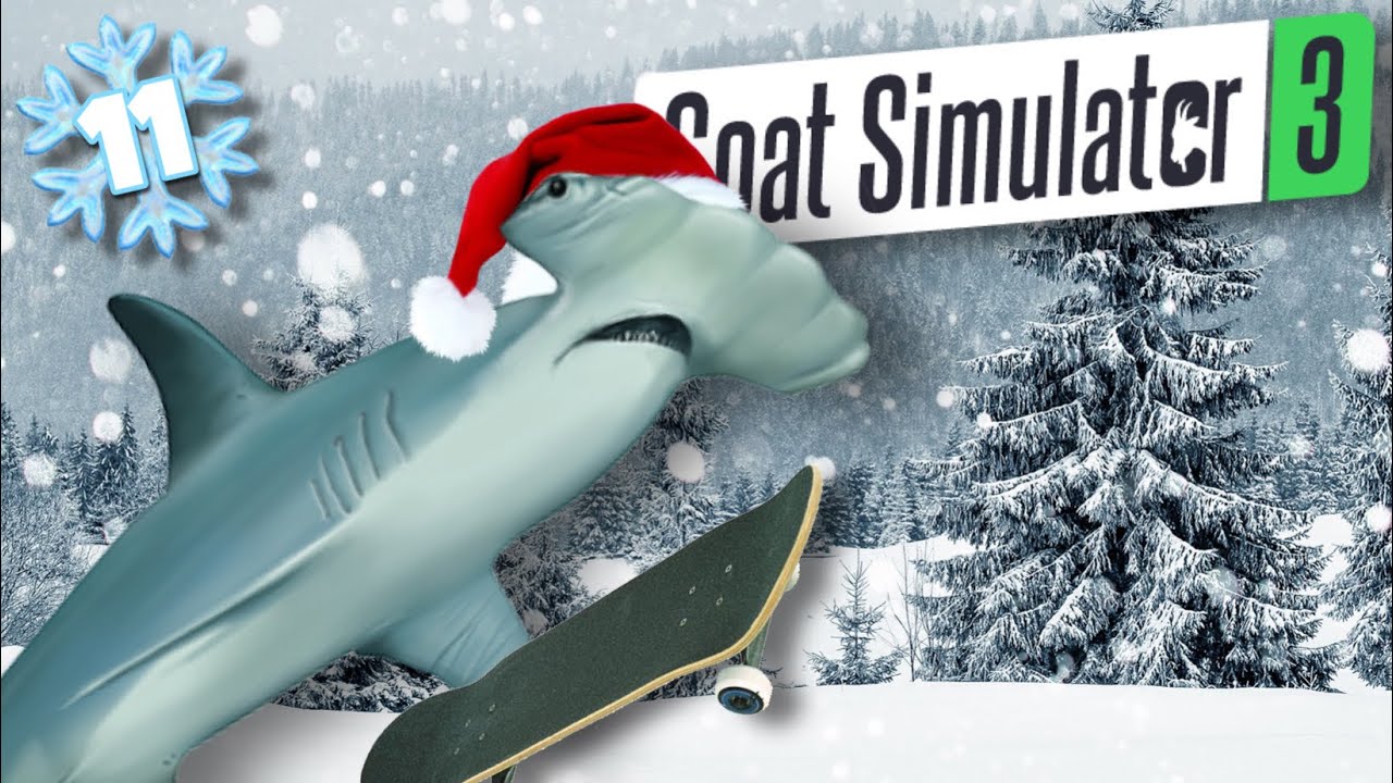 Turning HUMANS into PRESENTS - Goat Simulator 3 Christmas update (part ...