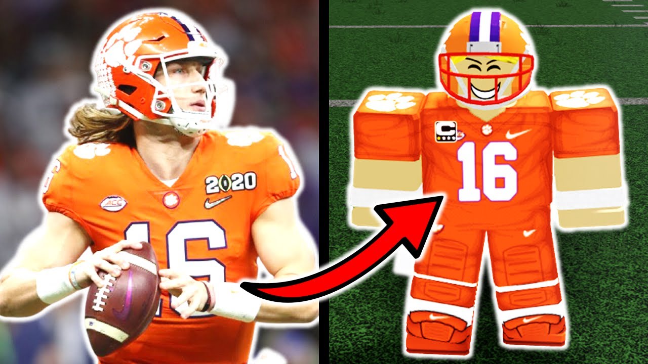 TREVOR LAWRENCE CARRIES HIS TEAM IN ROBLOX! (FOOTBALL UNIVERSE) - YouTube