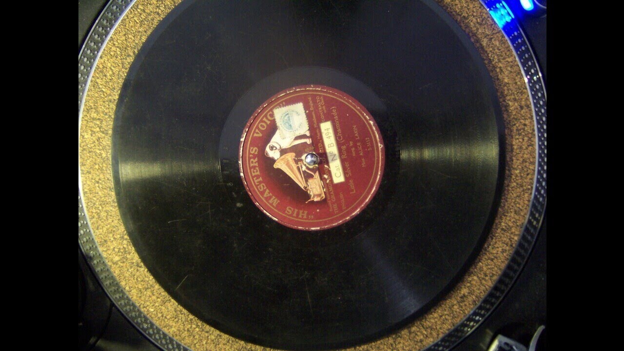 Alice Lakin - the little silver ring (hmv b494) (1914) - YouTube