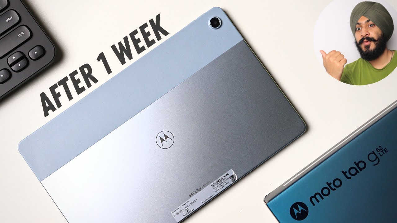 Motorola Tab G62 After 1 Week Of Usage || IN DEPTH HONEST REVIEW ...