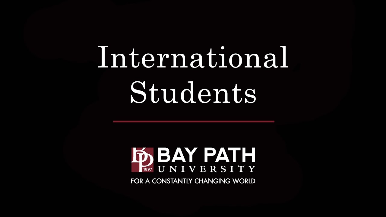 International Students at Bay Path University - YouTube