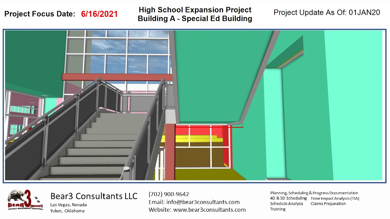 High School Expansion Project - Building A as of 01JAN20 - YouTube