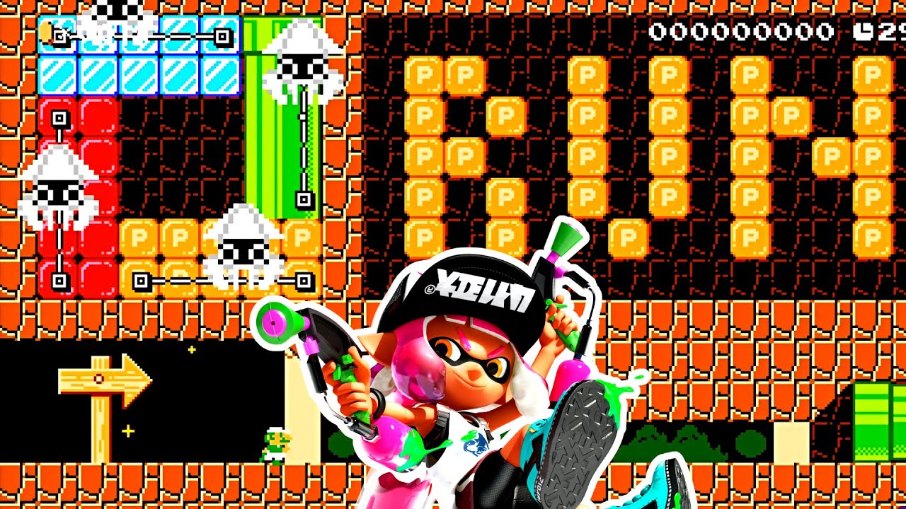 Super Mario Maker 2 🔧 Fly Octo Fly 🔧 Evan - YouTube
