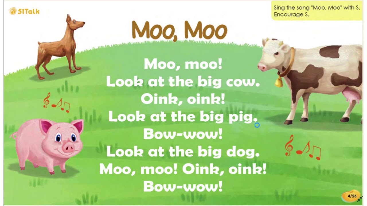 Moo Moo 51Talk songs with Lyrics - YouTube Music