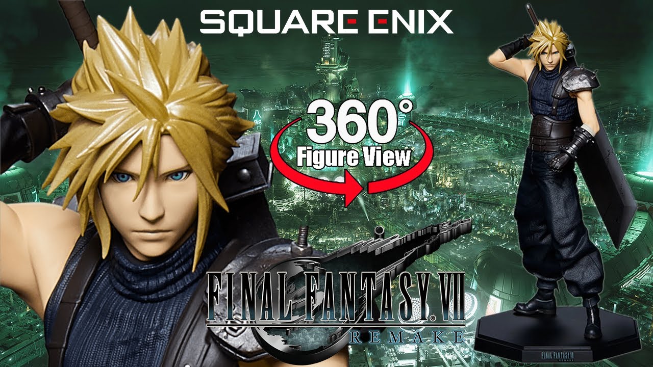 Final Fantasy VII Remake Cloud Strife Statuette SQUARE ENIX PRODUCTS ...