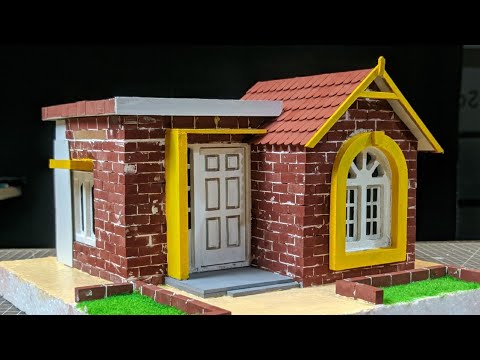 How to make house in mini block craft | mini bricks - YouTube