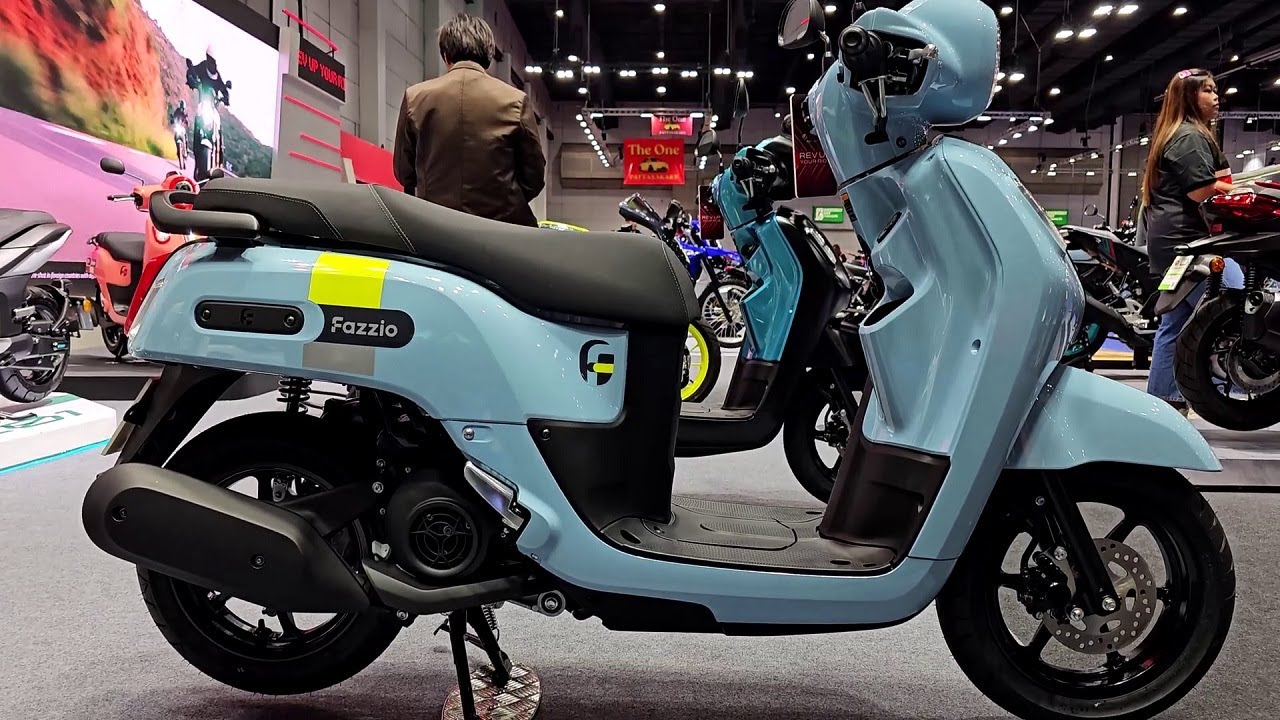 Yamaha Fazzio 125 Blue Standard Version 2023 - YouTube