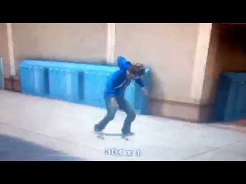 Tony Hawk's pro skater HD/Grind 3 Roll Call Rails in School II - YouTube