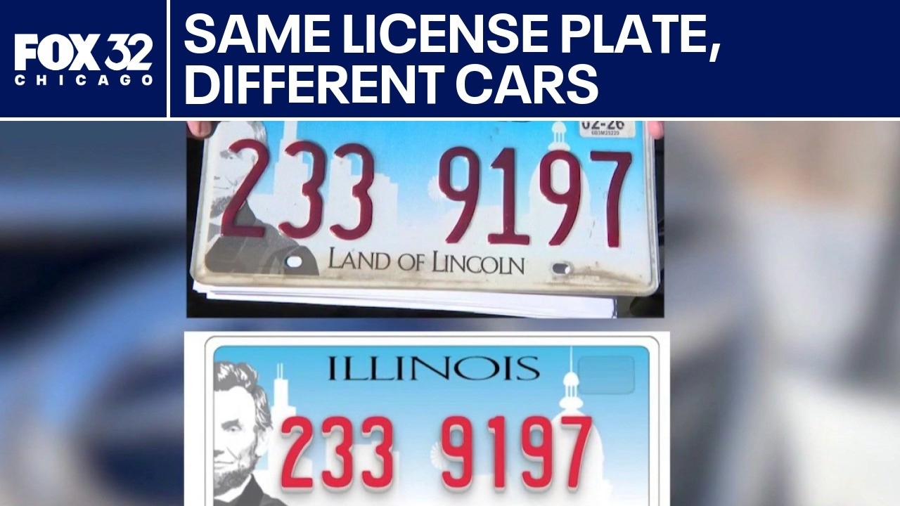 Same license plate, different cars: Suburban driver fights red light ...