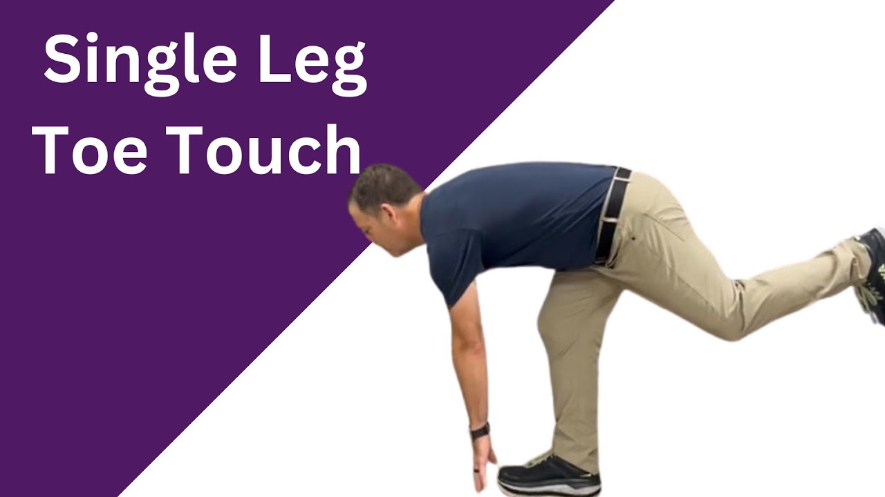 Single Leg Toe Touch | Chiropractor Branson - YouTube