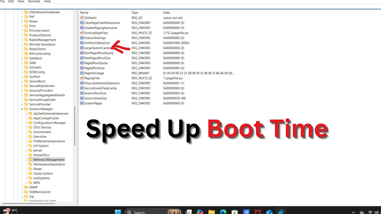 Speed Up Windows Boot: A Simple Registry Hack!#WindowsTips # ...