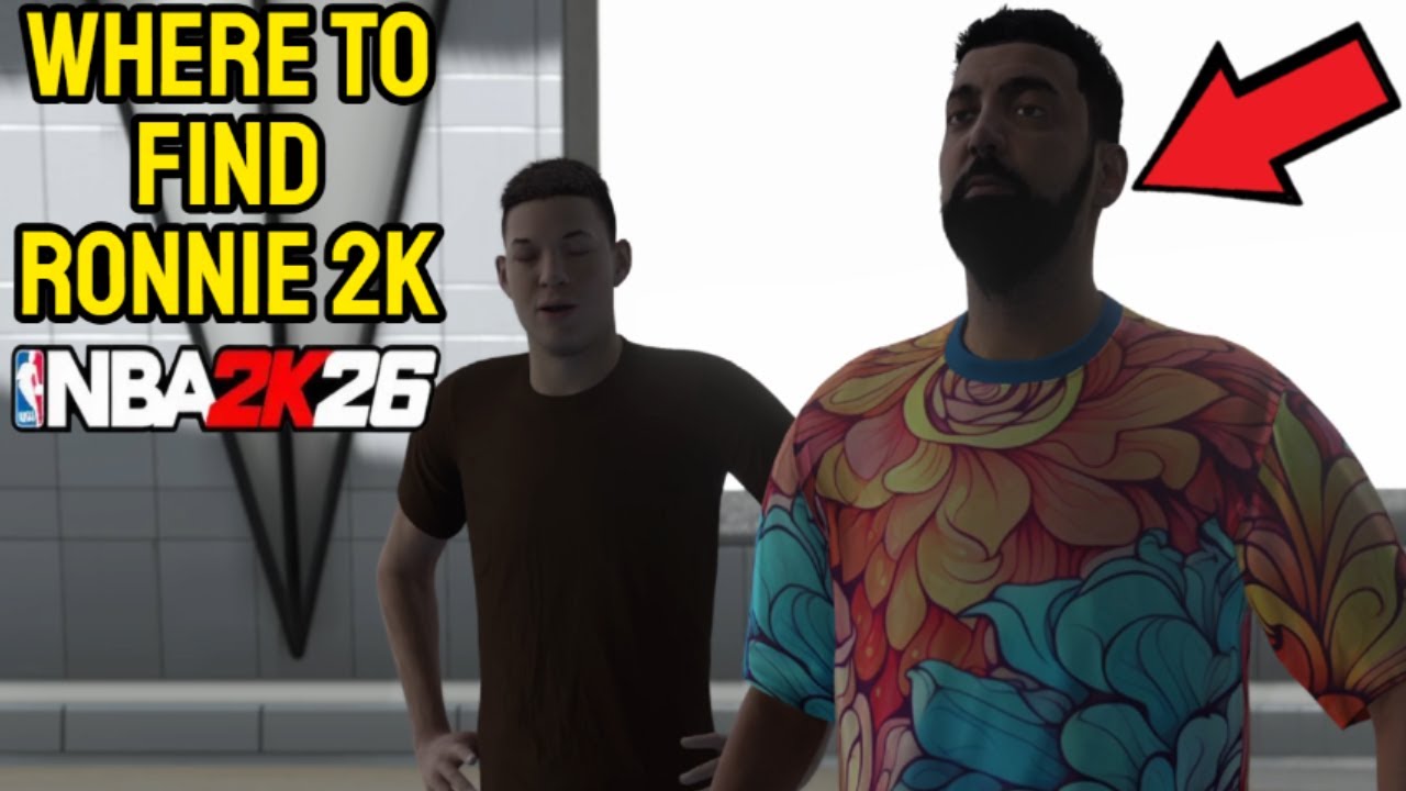 NBA 2K26 How to find Ronnie 2k Location (Rebirth Quest) - YouTube