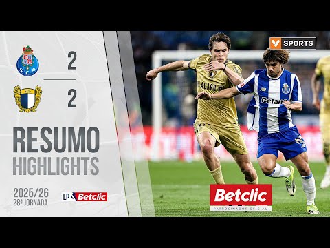 Resumo: FC Porto 2-2 Famalicão (Liga 25/26 #28)