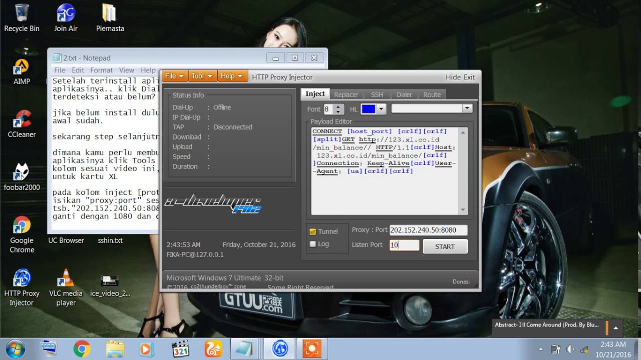 Tutorial Http Proxy Injector - YouTube