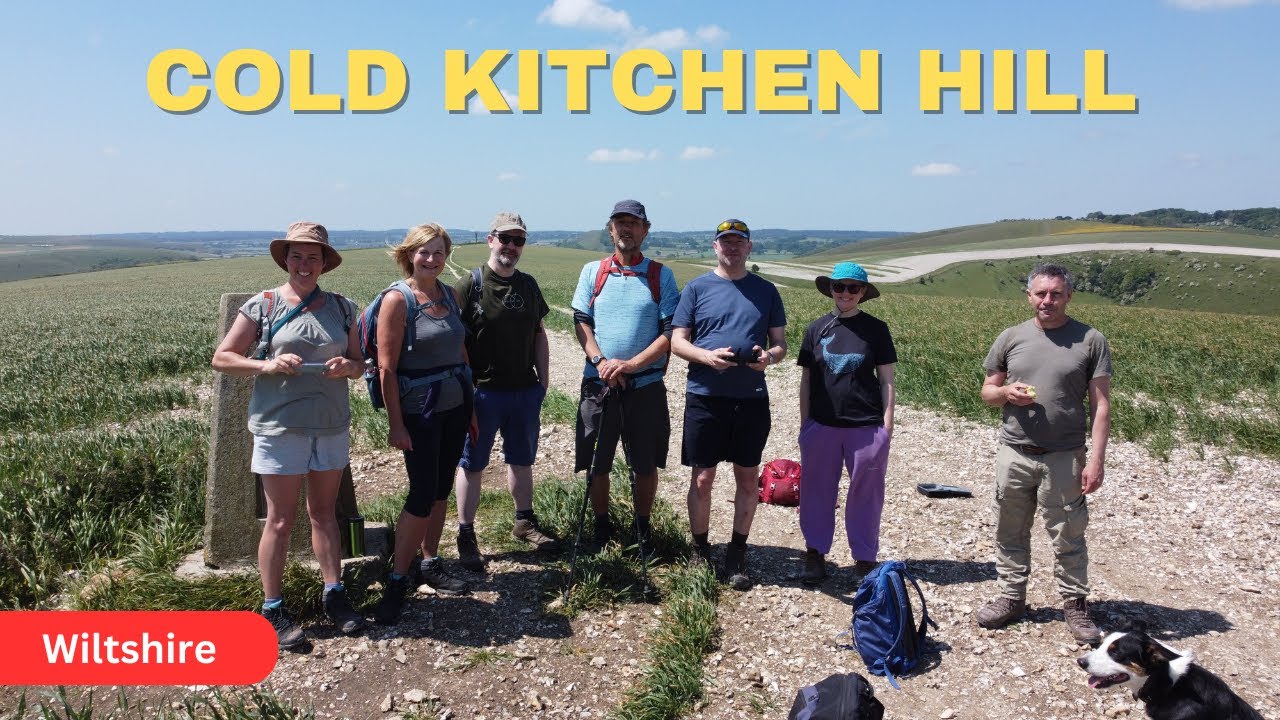 Circular walk from Shear Water Lake to Cold Kitchen Hill, Wiltshire ...