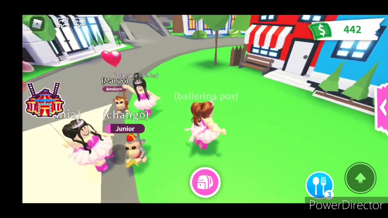 The Adopt me Circus! Ft. Mia - YouTube