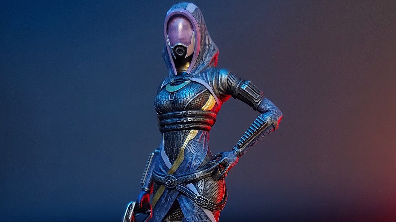 Tali'Zorah Mass Effect (without a mask) - YouTube