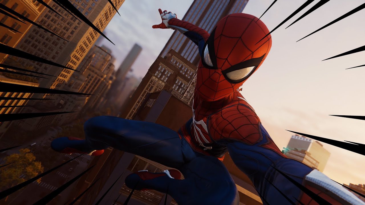 Web throwing at its finest - Marvel's Spider-Man PS4 (Sorry, there's a ...