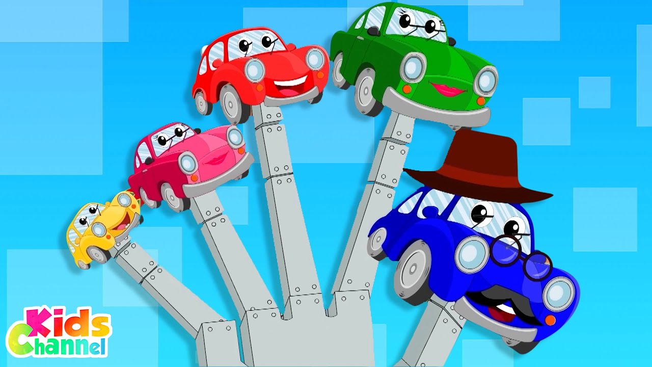 Cars Finger Family & More Learning Kids Rhymes - YouTube